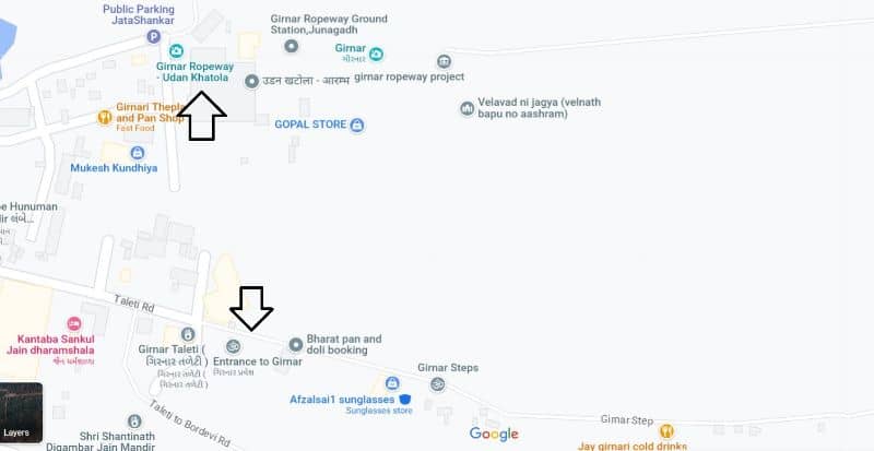 Girnar Ropeway Booking Prices, Timings, Distance from Jain Temples ...