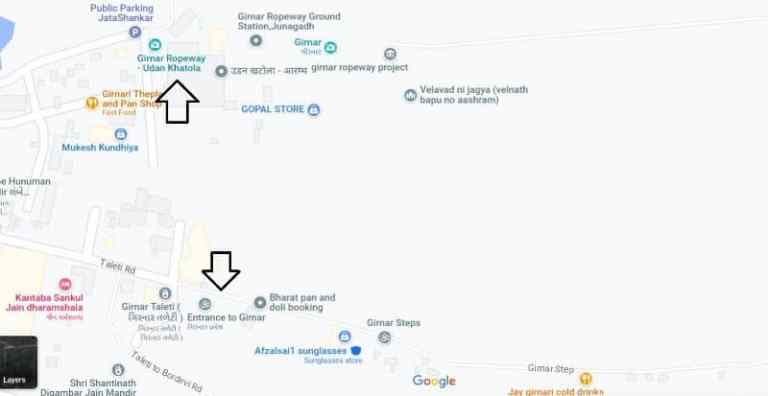 Girnar Ropeway Booking Prices, Timings, Distance from Jain Temples ...